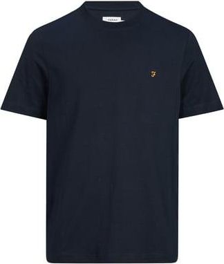 Farah T-shirt droit &agrave; logo brod&eacute; en coton