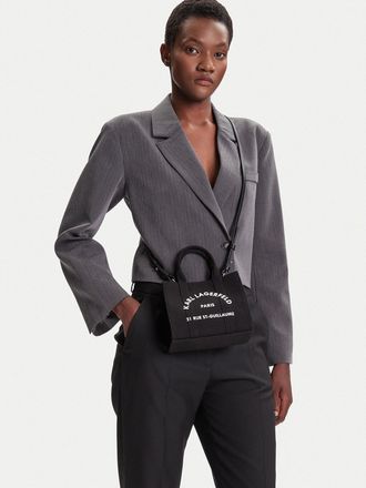 Karl Lagerfeld Handtasche KARL LAGERFELD A3W50118 Schwarz