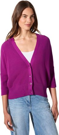 Cecil Short Buttoned Summer Cardigan Anemone pink XXL