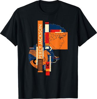 Disney Percy Jackson and Pegasus Greek Vase Style T-Shirt
