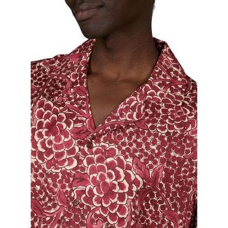 Dr&ocirc;le de Monsieur Chemise ample &agrave; imprim&eacute; raisin