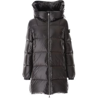 Add Schwarzer Mantel Stil - - Jackets - Damen - Schwarzk - L
