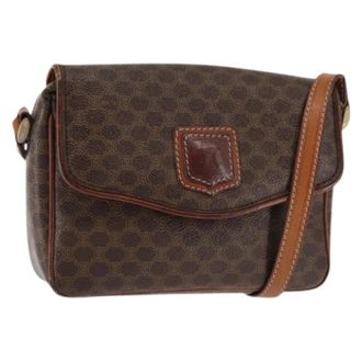 Celine Pre-owned Vintage Leder Crossbody Bag - - Pre-owned - Damen - Braun - ONE SIZE