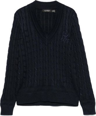 Ralph Lauren Meren Langarmpullover - - Knitwear - Damen - Blau - M