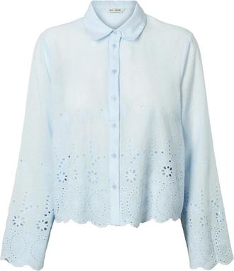 Rue de Femme RUE de Femme, Femme, Blouses et Chemises, Bleu, Taille: 38 FR Chemises