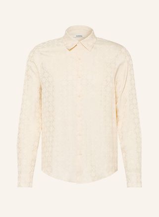 Sandro Sandro Satinhemd Extra Slim Fit weiss