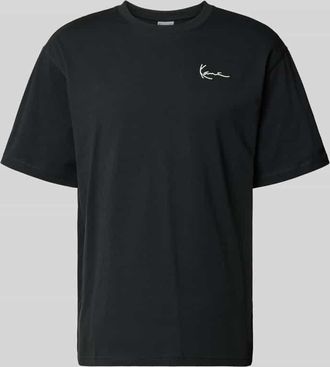 Karl Kani Oversized T-Shirt mit Logo-Stitching