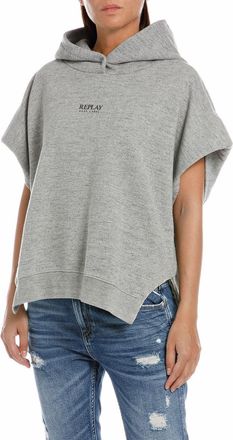 Replay Damen W3733A Pullunder, M21 Dark Grey Melange, S