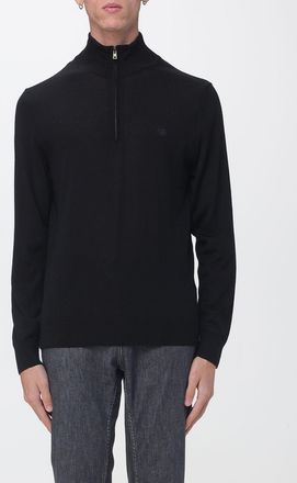 Etro Rollkragenpullover von aus Wolle und Seide mit Halbrei&szlig;verschluss und gesticktem Pegaso-Logo