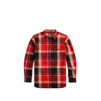 Polo Ralph Lauren Chemise col classique &agrave; carreaux en coton