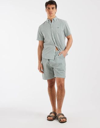 Levi's Boxershorts in Gr&uuml;n mit Streifen, Kombiteil