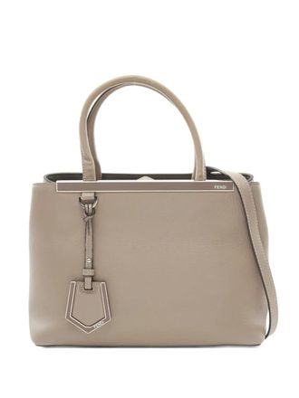 Fendi sac à main Petit 2Jours (années 2000) - Gris