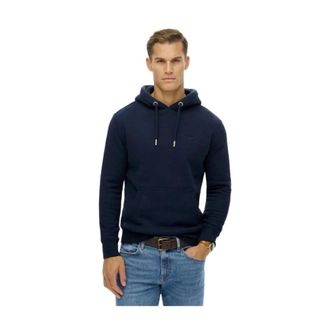 Superdry Vintage Logo Hoodie - - Sweatshirts & Hoodies - Herren - Blau - L