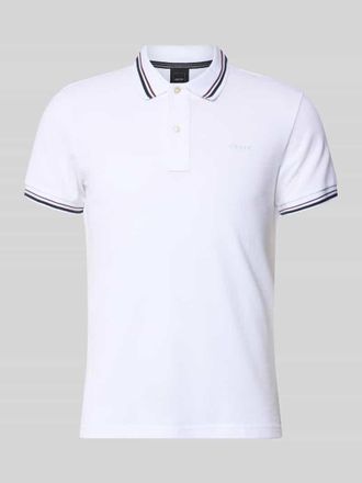 Geox Slim Fit Poloshirt mit Kontraststreifen