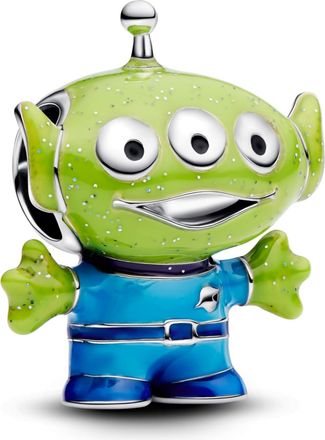 Pandora Disney Pixar Toy Story Alien Charm aus Sterling Silber, Kompatibel Moments, 794024C01
