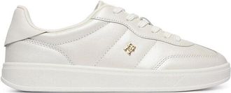 Tommy Hilfiger Sneakers Th Heritage Shiny Sneaker FW0FW09179 Wei&szlig;