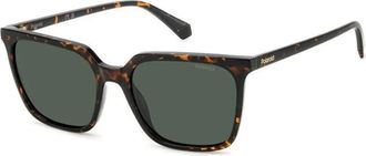 Polaroid Quadratische Sonnenbrille Elegant und essentiell - - Accessories - unisex - Braun - 55 MM
