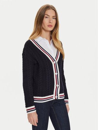 Motivi Strickjacke M4266000721N Dunkelblau Regular Fit