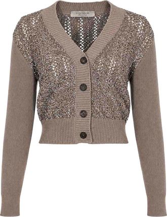D.exterior Cardigan - Marron Clair