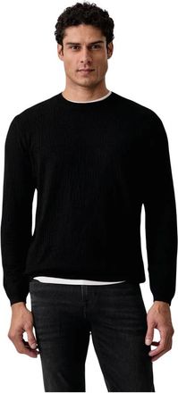 A|X Armani Exchange Pullover aus Viskosemischung - - Knitwear - Herren - Schwarzk - S
