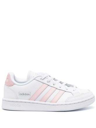 adidas baskets en cuir - Blanc