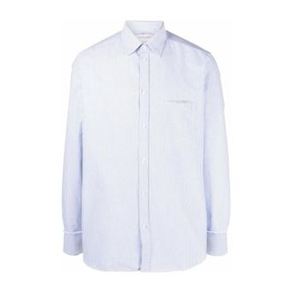 Golden Goose Homme, Chemises, Blanc, Taille: M Chemise blanche d&eacute;contract&eacute;e
