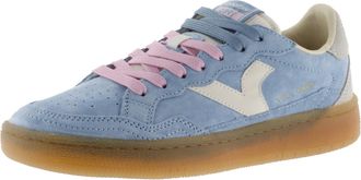 Victoria 1985 Basket Unisex Smash Veloursleder & Kontrast-Eins&auml;tzen & Sohle In Karamell 8806107 f&uuml;r Erwachsene Azul 41