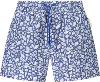 North Sails Homme, Maillots de bain, Bleu, Taille: 2XL Boxer de bain &agrave; motifs