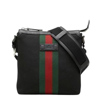 Gucci Sac bandouli&egrave;re vintage Pre-owned - unisex - Pre-owned - Noir - Taille: ONE Size
