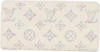Louis Vuitton Portefeuille long vintage doccasion (bi-pli) - Femme - Pre-owned - Blanc - Taille: ONE Size
