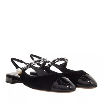 Miu Miu Pumps & High Heels - Ballet Flats In Velvet And Patent Leather - Gr. 36 (EU) - in Schwarz - für Damen