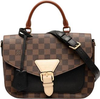 Louis Vuitton Sac &agrave; main structur&eacute; doccasion - Femme - Pre-owned - Brun - Taille: ONE Size