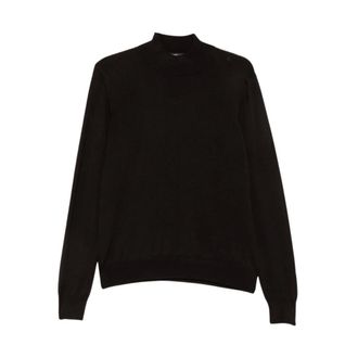 Tagliatore Lionel Turtleneck - Homme - Pulls - Brun - Taille: L