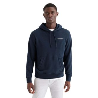Dockers Popover Hoodie Stencil Navy Blazer (Egret) XL