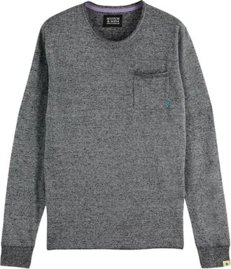 Scotch & Soda Herren, Strickwaren, Grau, LGr&ouml;&szlig;e