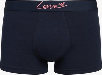 Emporio Armani Lot de deux boxers en coton m&eacute;lang&eacute;