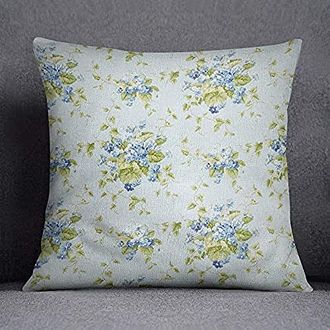 Bonamaison Le Jardin du Lin Kissenhüllen, Cotton, Mehrfarbig, 45x45