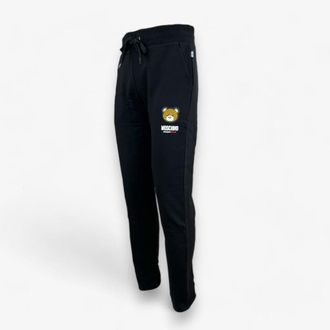 Moschino Cotton Joggers - Black