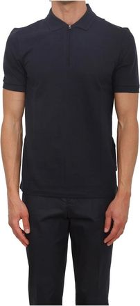HUGO BOSS Homme, Tops, Bleu, Taille: S Polo Chemises