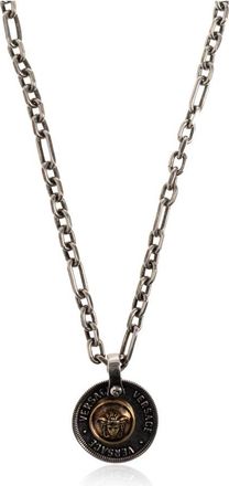 Versace Halskette mit Anh&auml;nger - - Accessories - unisex - Grau - ONE SIZE