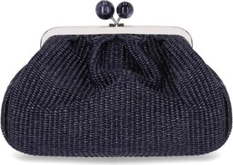 Max Mara Femme, Sacs, Bleu, Taille: ONE Size Pasticcino Fortuna Clutch