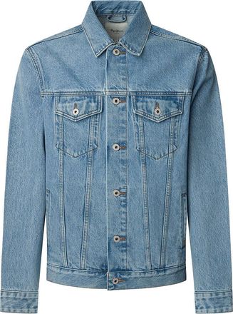 Pepe Jeans London Herren Normale Jacke, Blau (Denim-NC9), XL