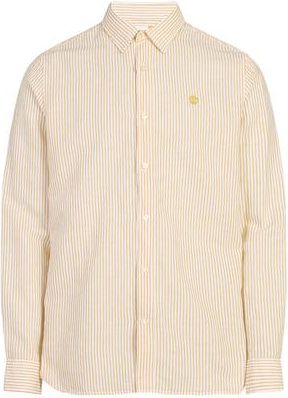 Timberland Chemise ray&eacute;e droite en coton et lin