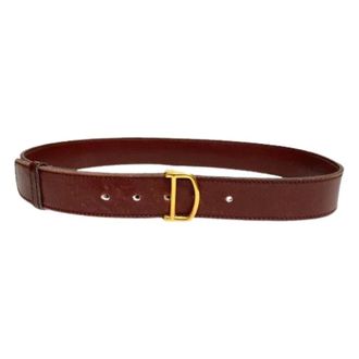 Cartier Ceinture Standard Pre-owned - Femme - Pre-owned - Rouge - Taille: ONE Size