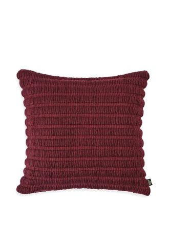 TOM DIXON coussin Ridge (50 cm x 50 cm) - Rouge