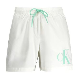 Calvin Klein Homme, Maillots de bain, Blanc, Taille: S Maillots de bain