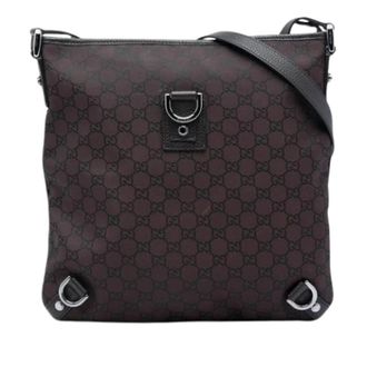 Gucci Pre-owned Vintage Nylon Crossbody Bag - - Pre-owned - Damen - Braun - ONE SIZE