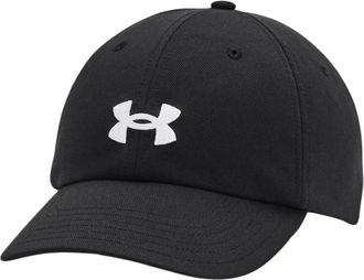Under Armour Femme, Accessoires, Noir, Taille: ONE Size Casquette en Polyester Imprim&eacute; &Eacute;l&eacute;gante Noire