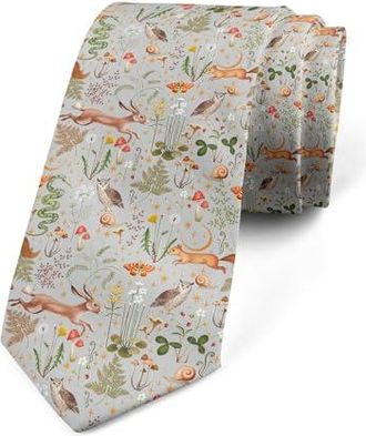 Generic Cravate Champignon Vert &Eacute;troit Tie Tendance Cravates Homme Pour Mariage L&Eacute;cole Affaires