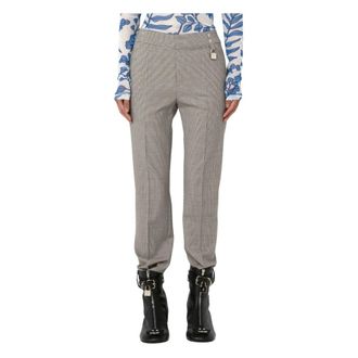 J.W.Anderson Schlanke Hose mit Vorh&auml;ngeschloss - - Trousers - Damen - Grau - S